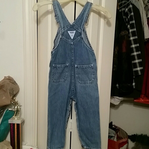 OshKosh B'gosh | One Pieces | 4t Denim Osh Josh Bgosh Overalls | Poshmark